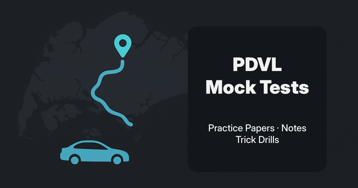 PDVL Practice Tests